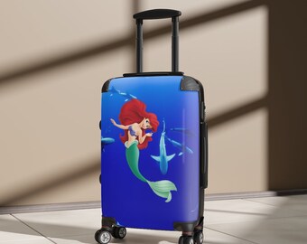 Little Mermaid Suitcase - Etsy