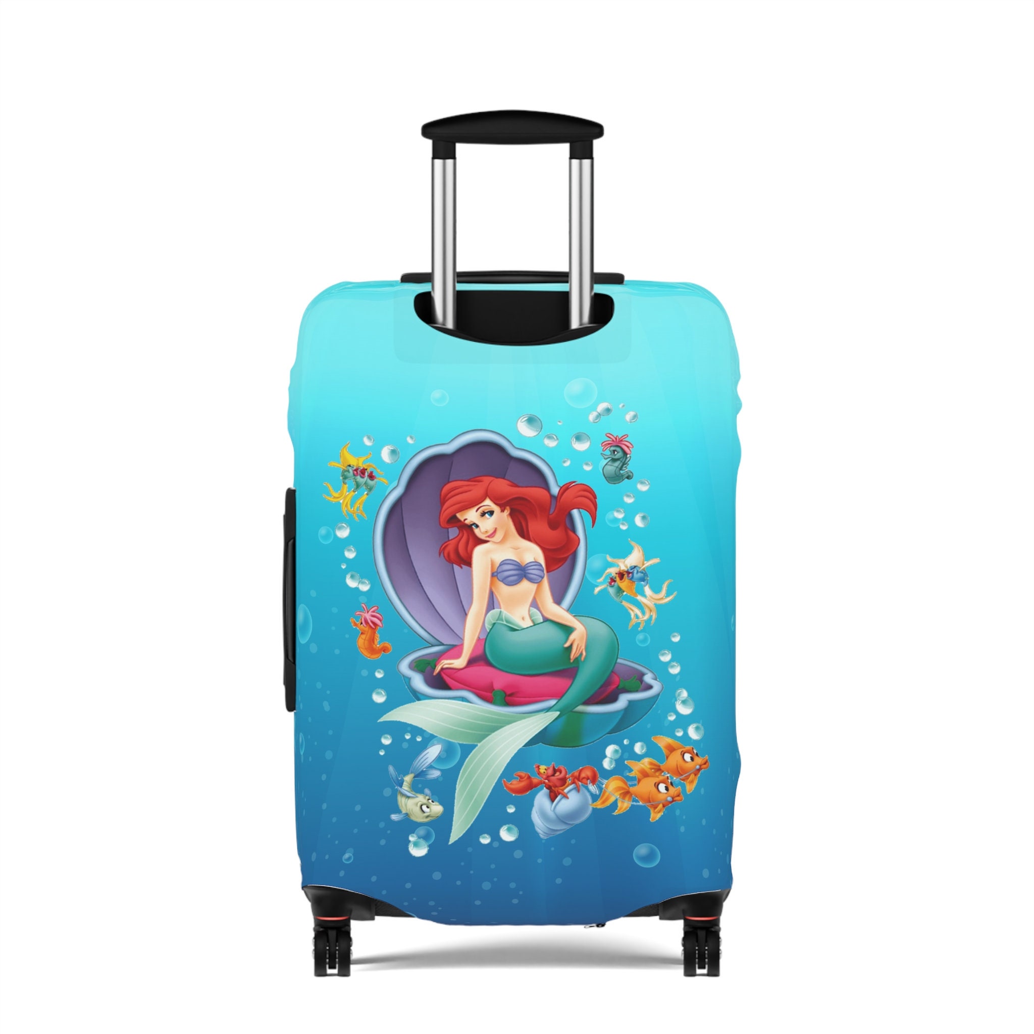 Little Mermaid Suitcase Protector, Little Mermaid Luggage Cover, Ariel ...