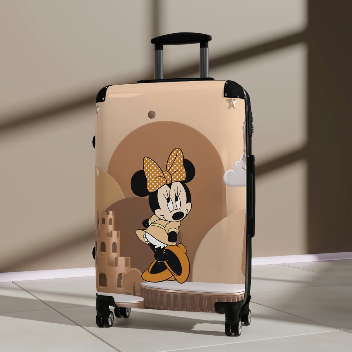 Minnie Mouse Suitcase, Minnie Mouse Kids Luggage, Minnie Mouse Bag ...