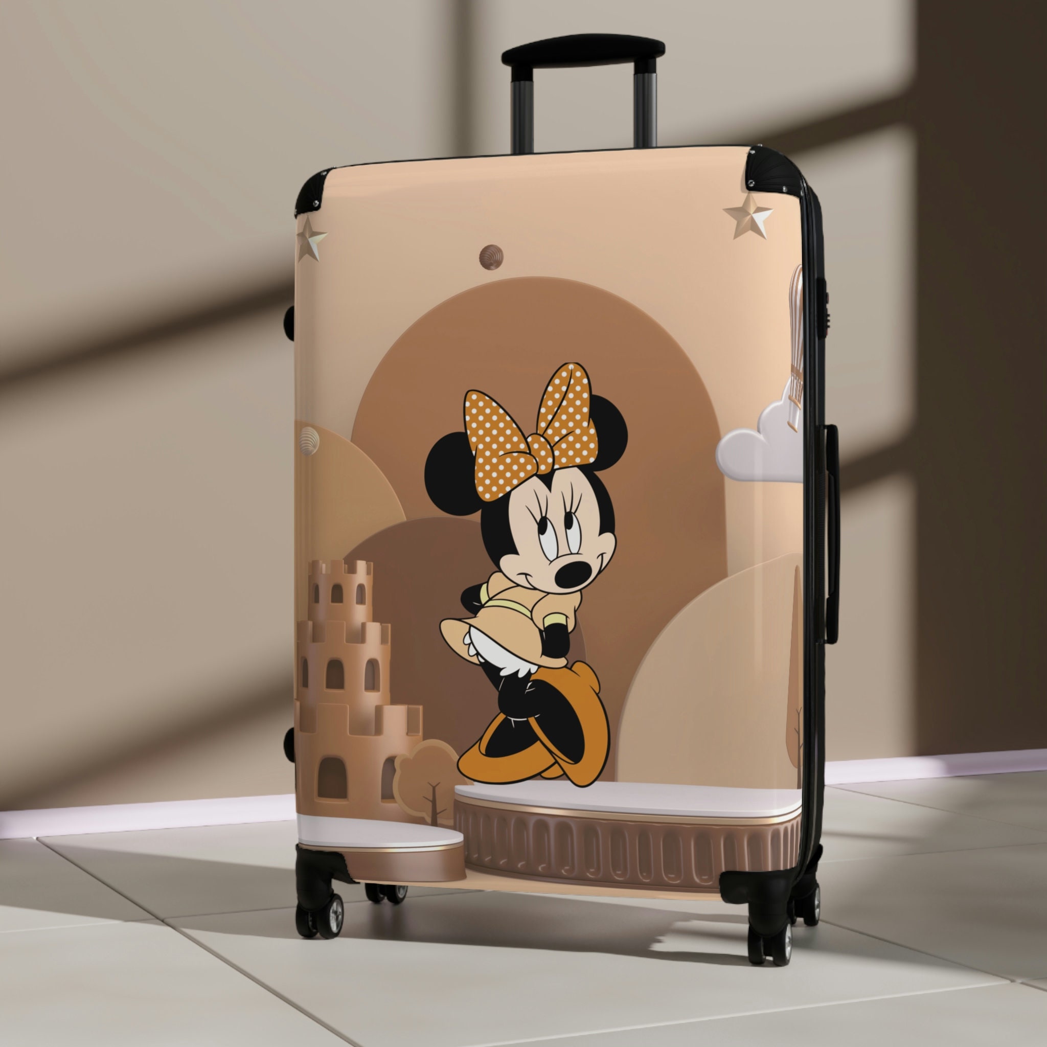 Minnie Mouse Suitcase, Minnie Mouse Kids Luggage, Minnie Mouse Bag ...