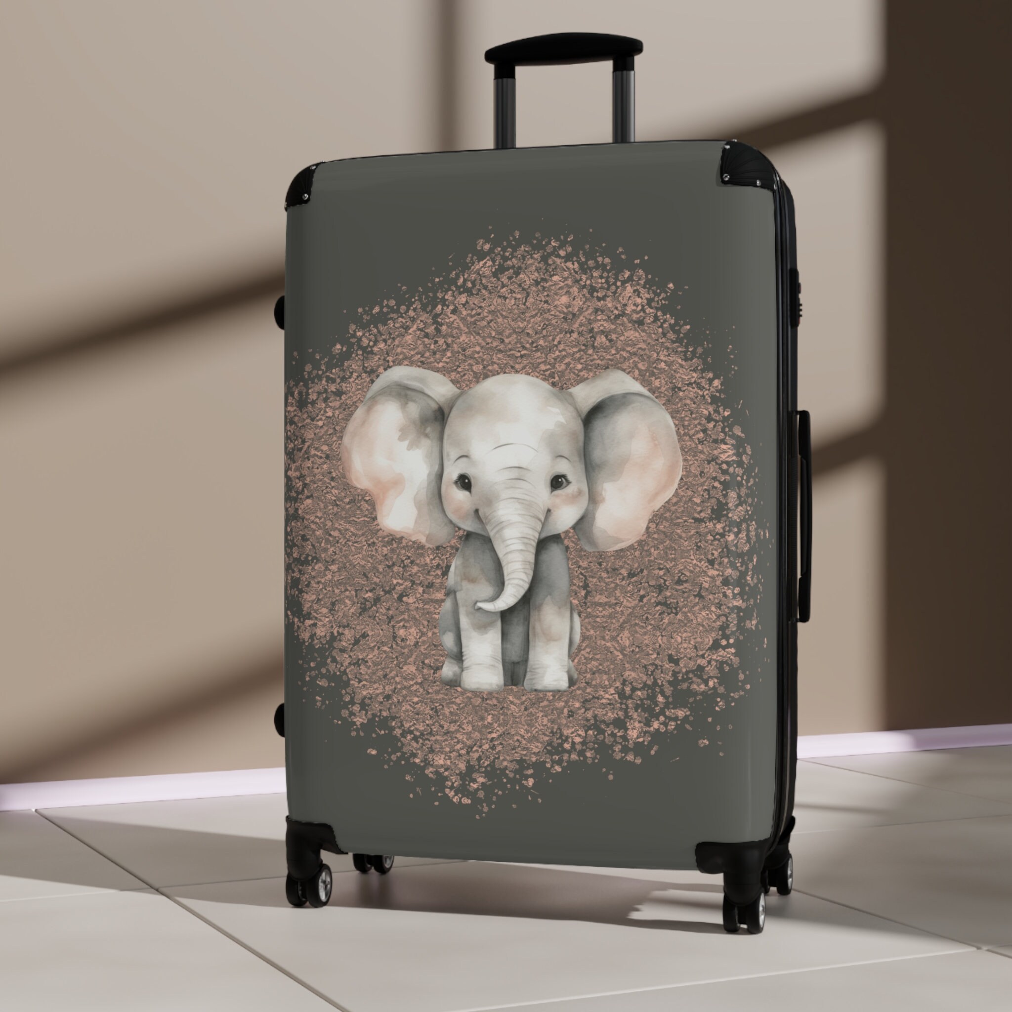 Baby Elephant Suitcase, Cute Elephant Cabin Bag, Kids Elephant Luggage ...