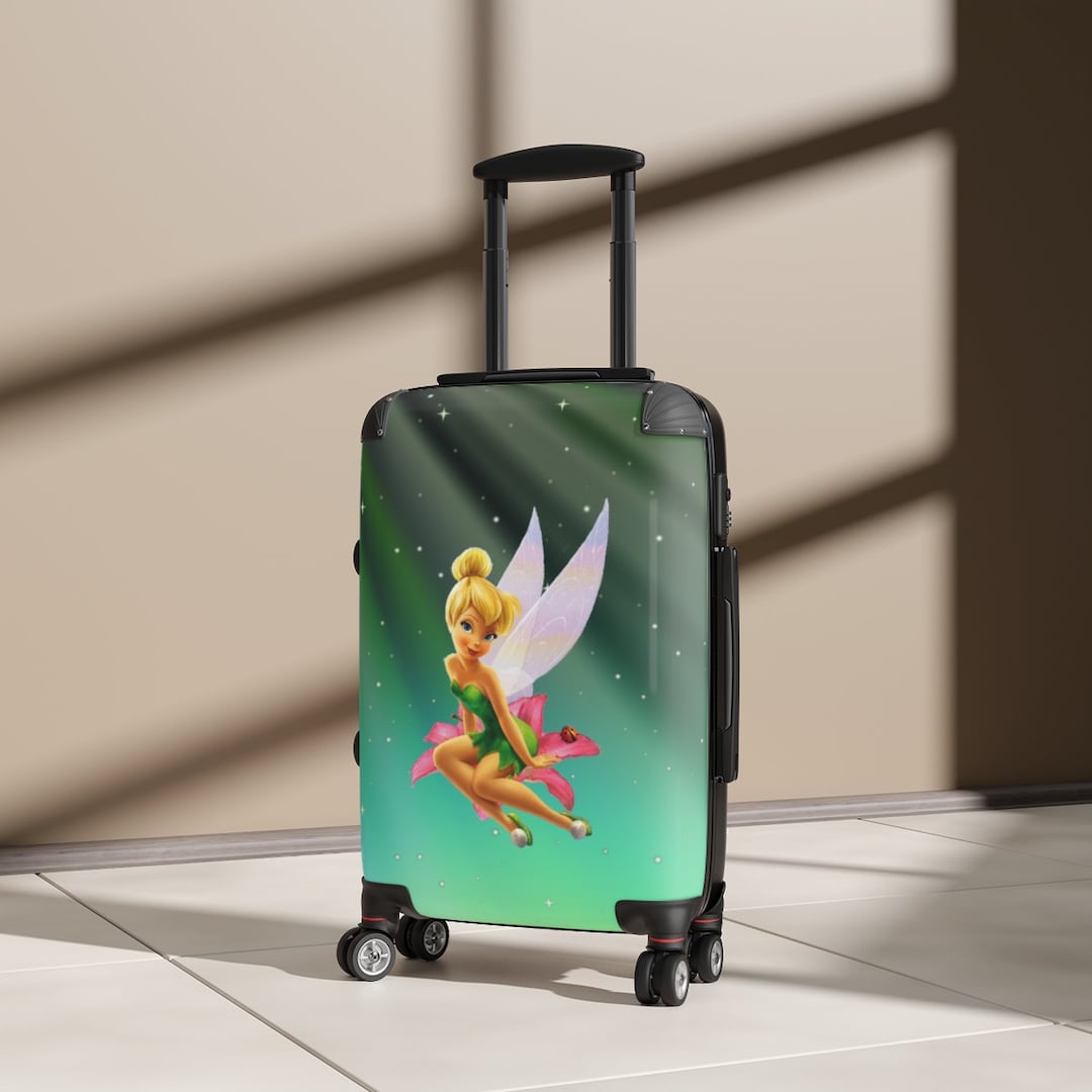 Tinkerbell Suitcase, Tinkerbell Cabin Bag, Tinkerbell Gift, Fairy Tale ...