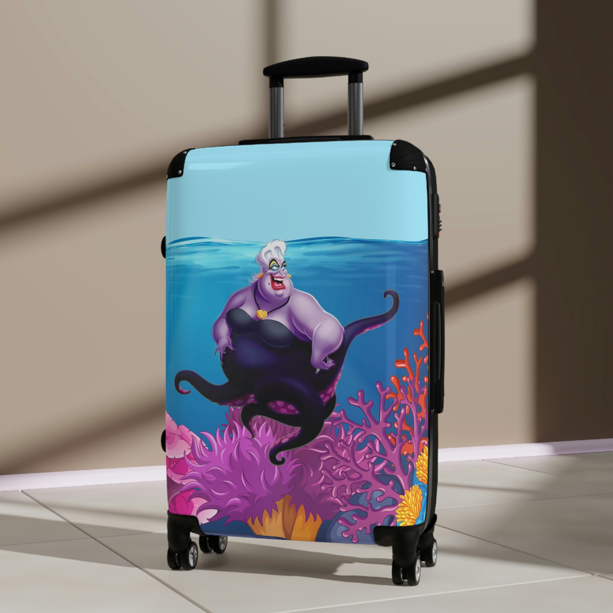 Ursula Suitcase, Little Mermaid, Disney Ursula Gifts sold by Stupor ...