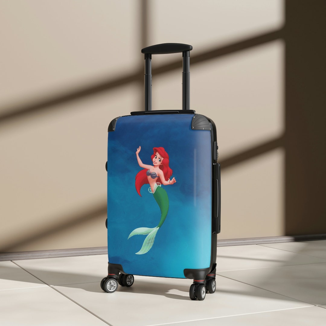 Little Mermaid Cabin Suitcase Ariel Lover Gifts Ariel Disney - Etsy