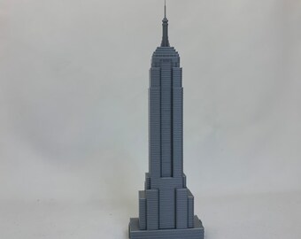 3d Printed Empire State Building - Etsy