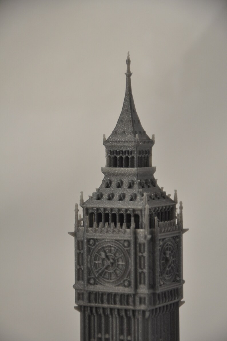 Big Ben, London 3D Printed Miniature Model - Etsy Canada