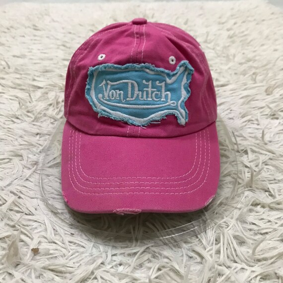 2000s Vintage Von Dutch Distressed Adjustable Cap - Etsy