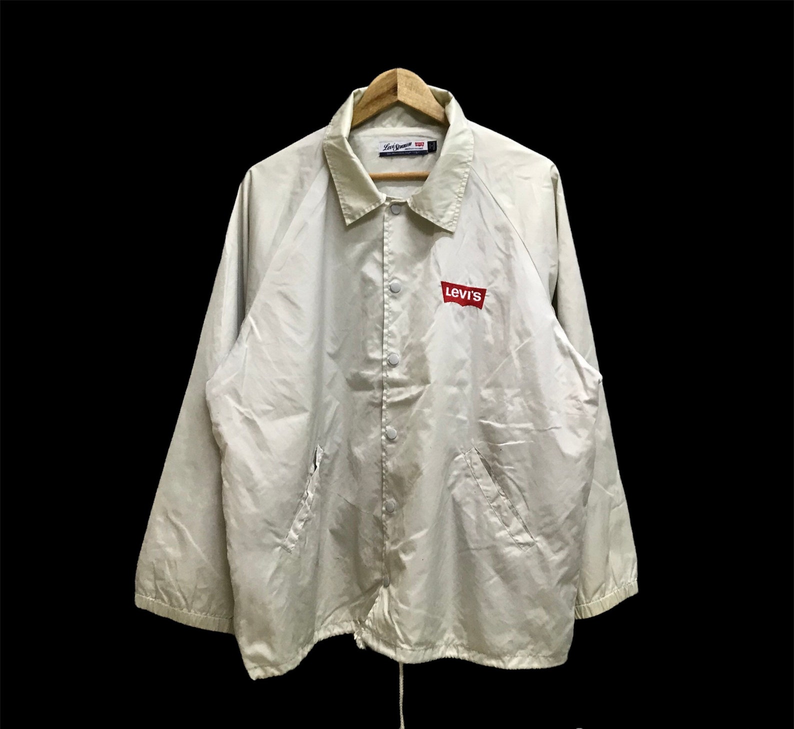 Vintage 90s Levi’s White Tag Coach Jacket - Etsy