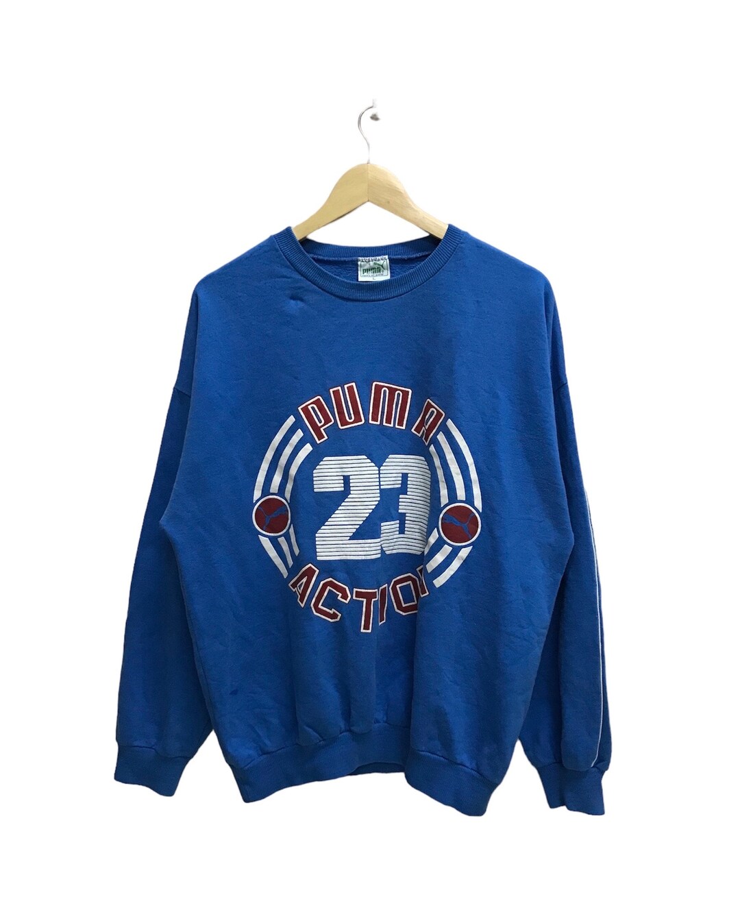 Vintage 90s Puma Action Made in Greece Biglogo Sweatshurt - Etsy