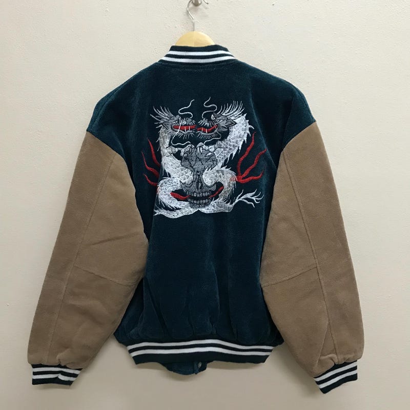 Jacket With Dragon - Etsy