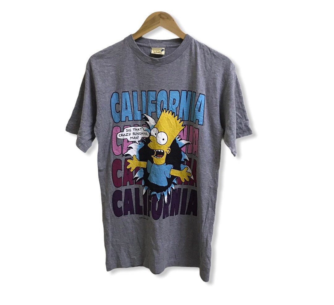 Vintage 90s the Simpson Tv Show Tshirt - Etsy