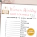 Women Ministry Word Scramble Game | Women Ministry Word Puzzle Games ...