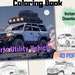 Sports Utility Vehicle Coloring Book, Fun and Educational SUV Coloring ...