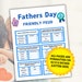 Fathers Day Friendly Feud Game Fathers Day Trivia Quiz Printable Father ...