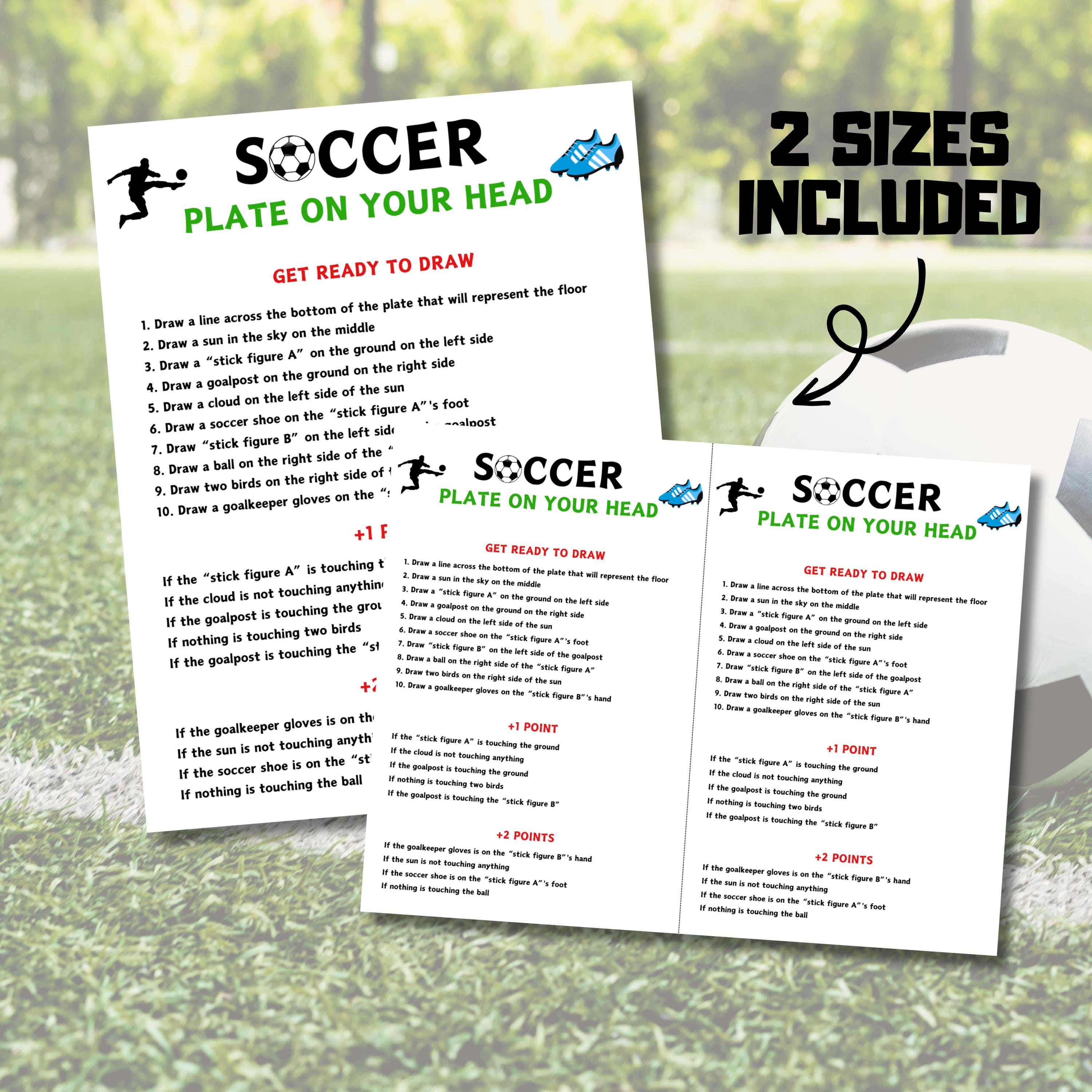Soccer Games Bundle | Printable Soccer Team Party Game | Soccer ABC ...