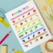 Kids Food Educational Poster Printable, Rainbow Foods Chart, Eat ...