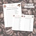 Coffee Word Scramble Game | Printable Coffee Tasting Party Games ...