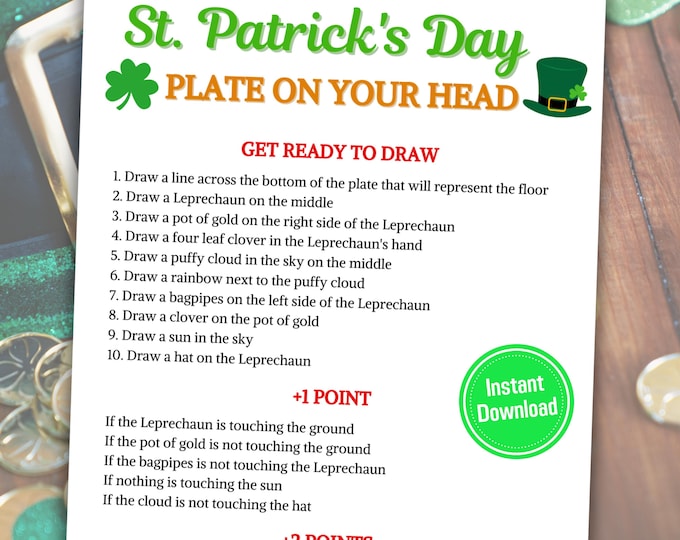 St. Patrick's Day Roll Dice Game | Printable St. Patrick's Day ...