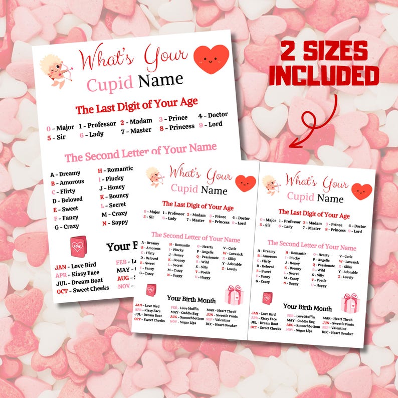 What's Your Cupid Name Game | Valentines Day Eros Name Generator ...