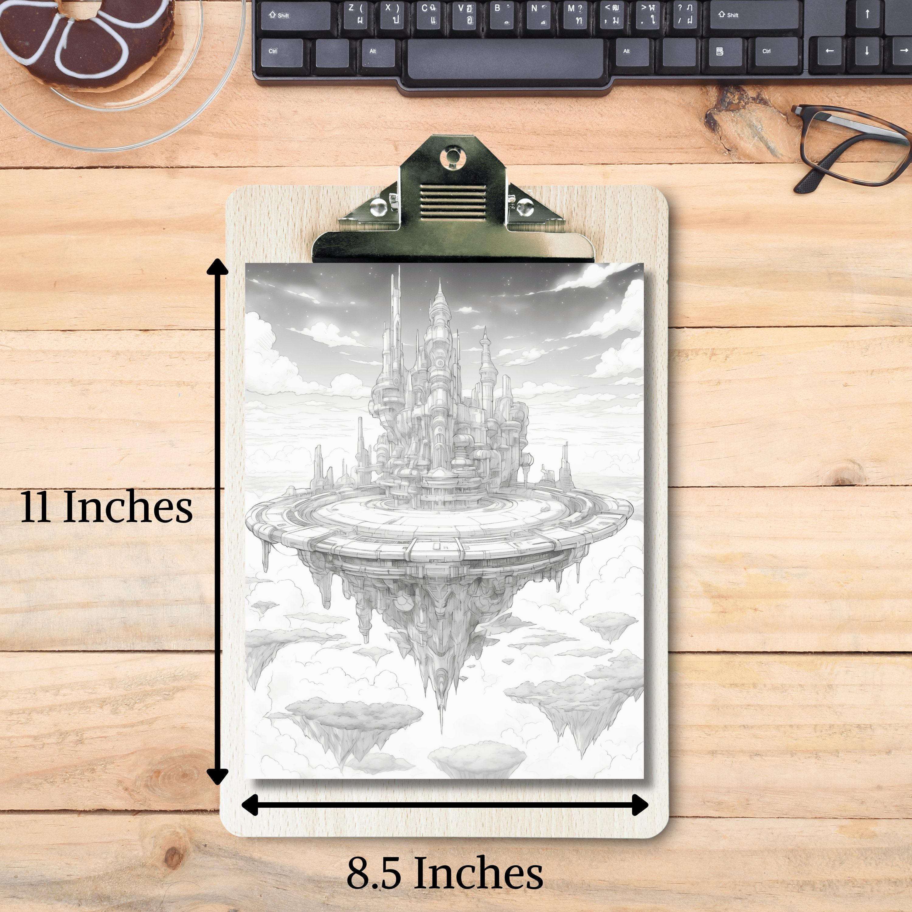 Castle Coloring Book Mega Bundle, 800 Pages of Enchanting Castles and ...