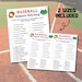 Baseball Ballpark Matching Game | Printable Baseball Trivia Game ...