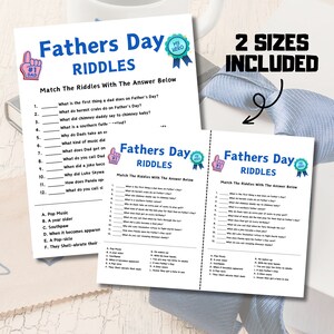 Fathers Day Riddles Game | Fun Dad Jokes and Riddles | Riddle-me-this ...