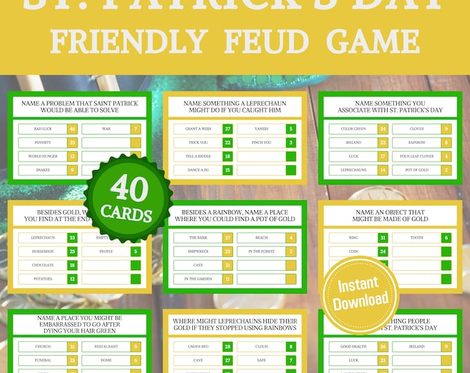 St. Patrick's Day Roll Dice Game | Printable St. Patrick's Day ...