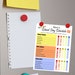 Kids Daily School Day Schedule Kids Editable Daily Checklist Printable ...