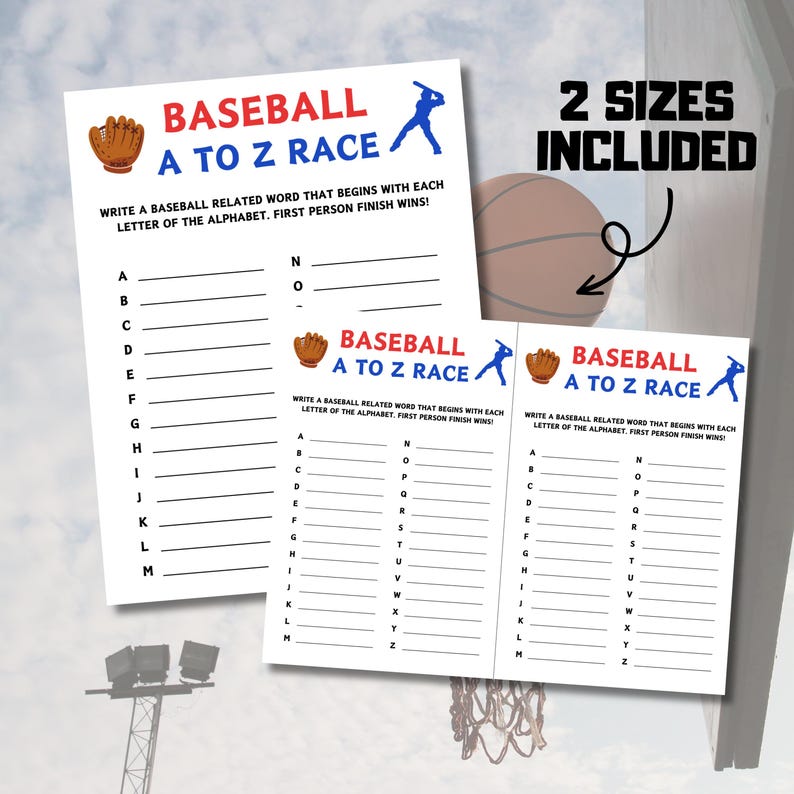 Basketball A to Z Race Game | Printable Basketball Alphabet Game ...