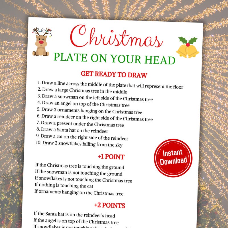 Christmas Headbands Game - Etsy