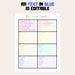 Editable Password Keeper Printable All Color Bundle, Fillable Password ...