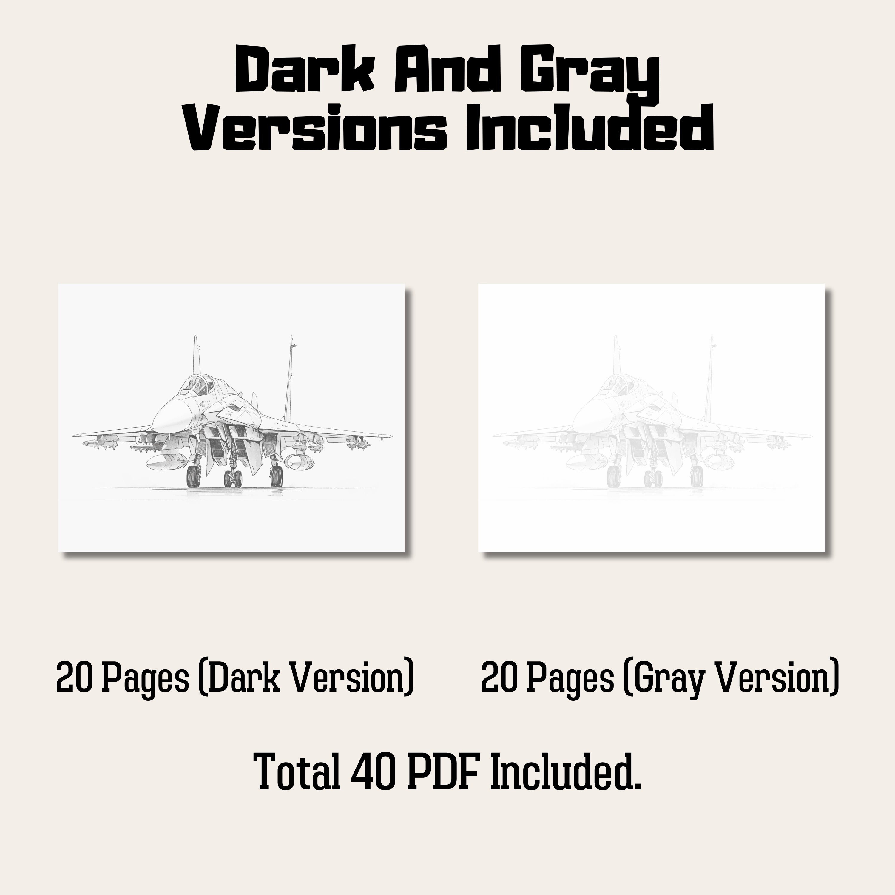 Epic Fighter Jet Coloring Book, Inspire Creativity and Learning With ...