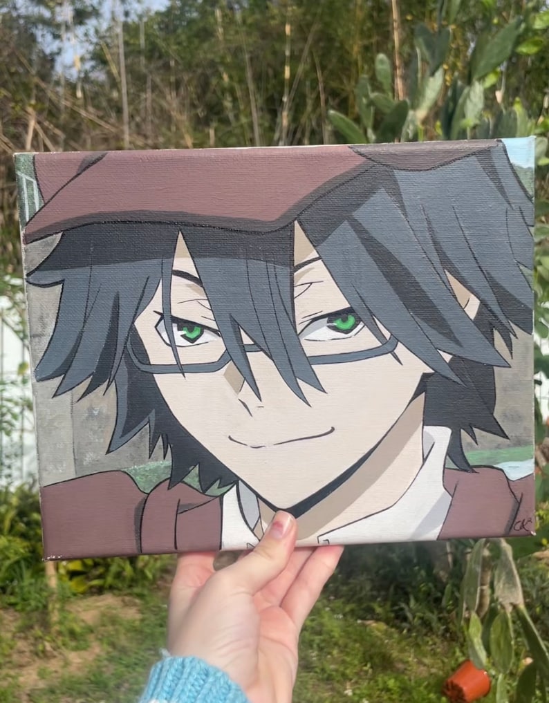 Bsd Anime Painting - Etsy