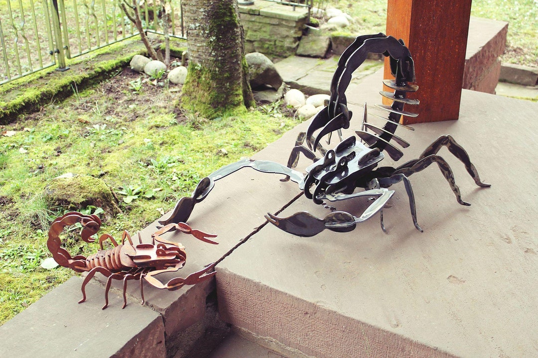 Scorpion XL in 3D Art Patina for the Garden as a Decorative Element ...