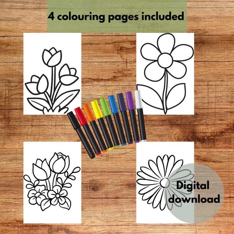 Flower Hunt Printable Activity, Garden Game, Scavenger Hunt, Party Game ...