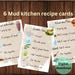 Mud Kitchen Recipe Cards: Kids Pretend Play (printable) - Etsy