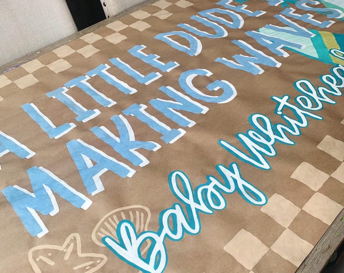 5 X 3 Feet Painted Banner | 60 X 36 Inches Large | Custom for Any Event ...