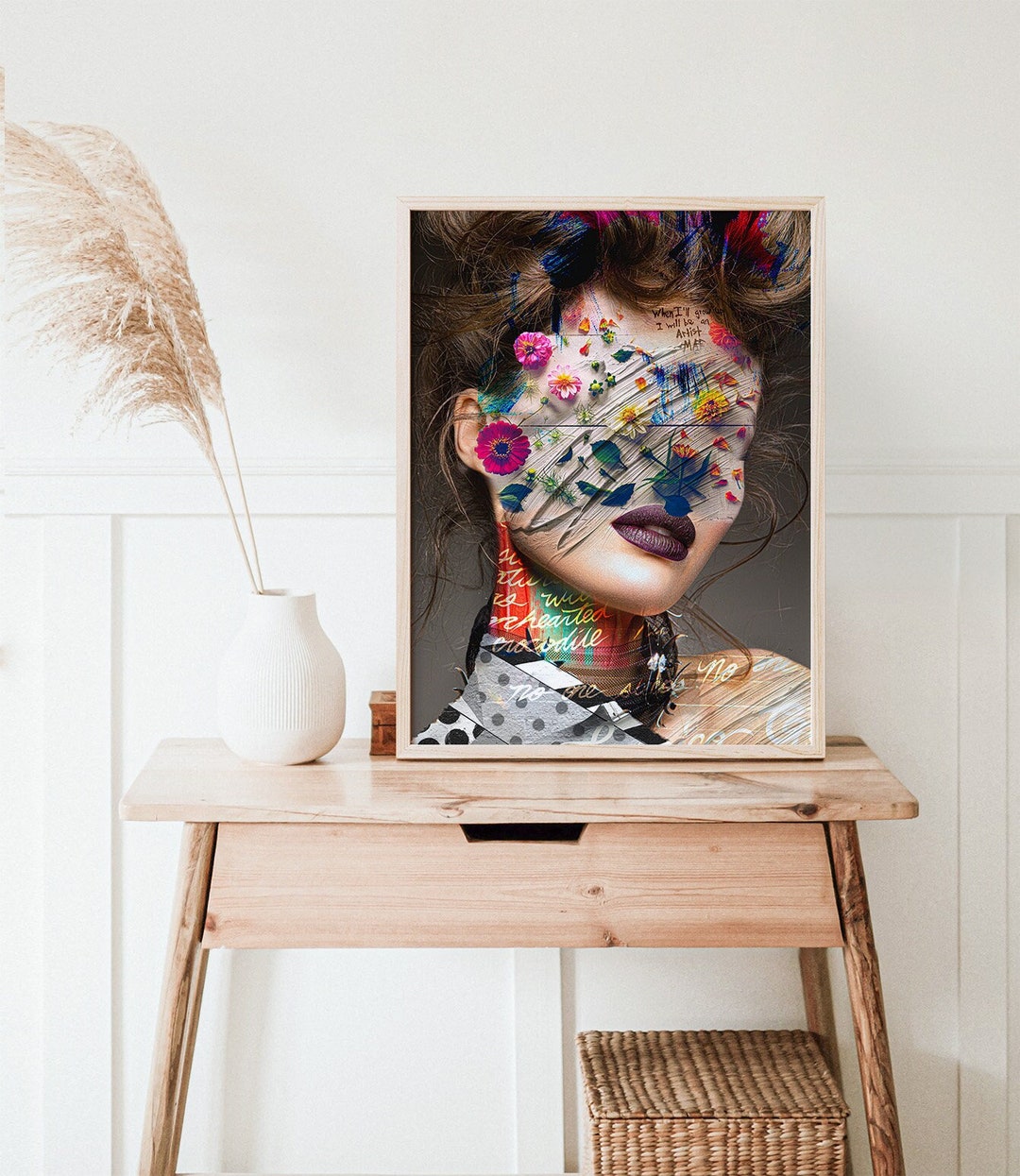 Scars Print, Matte Finish, Fine Art Print, Poster, Modern Illustration ...