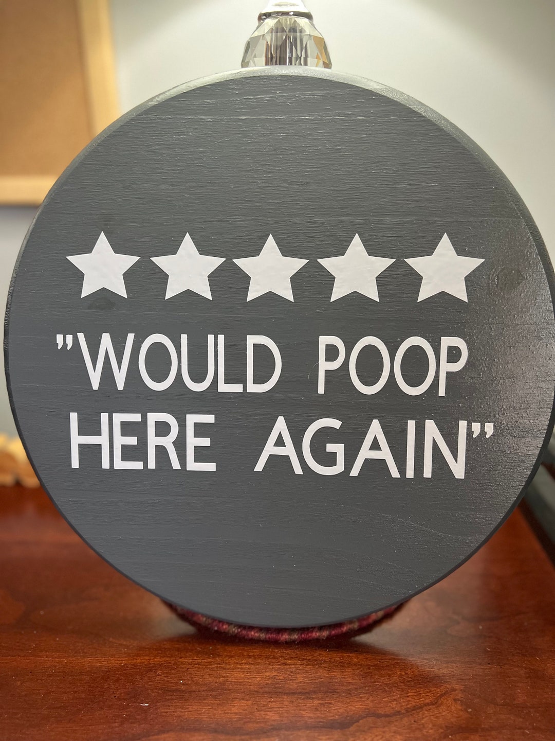 Wood Poop Here Again - Etsy