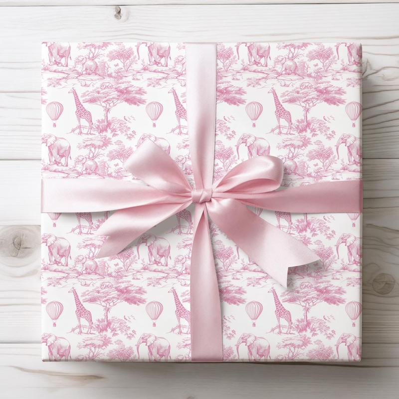 Pink Toile - Etsy