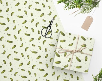 Pickle Wrapping Paper - Etsy