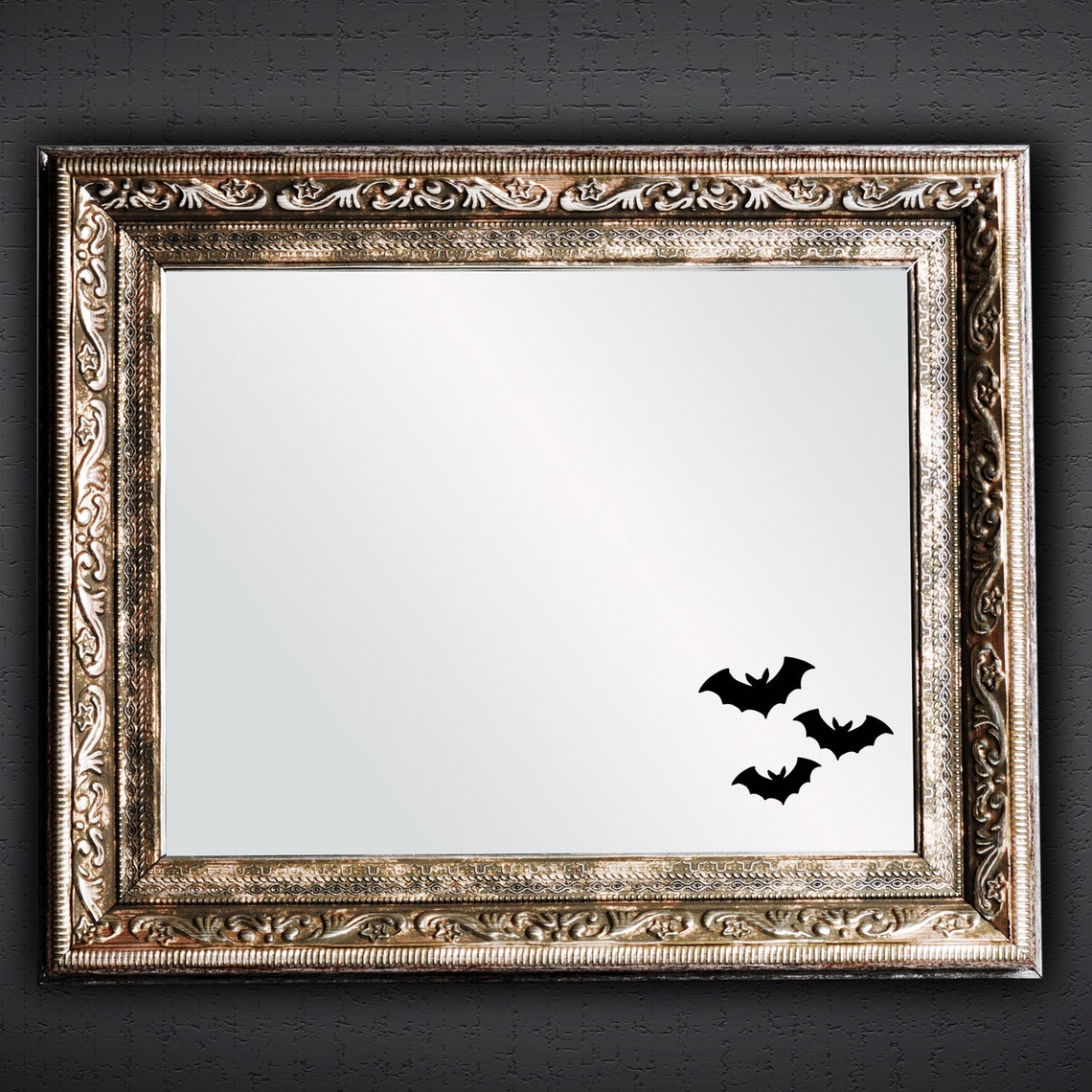 Bat Decal, Halloween Car Decal, Bat Bumper Sticker, Spooky Mirror ...