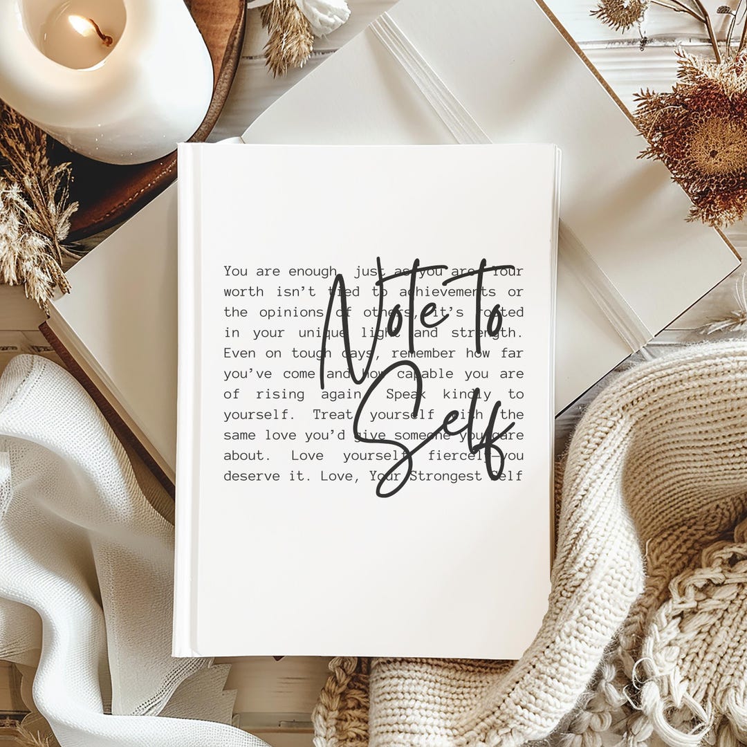 Mental Health Journal, Hardcover Journal, Self Love Gift, Self Care ...