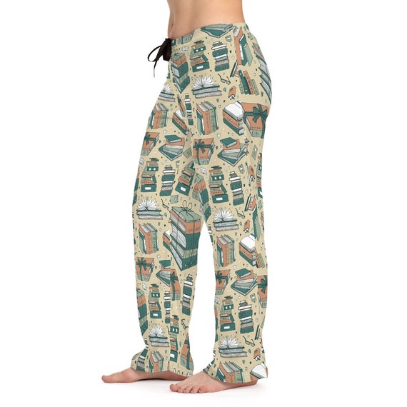 Reading Pajama's Book Pajama Pants Ladies Lounge Pants | Etsy