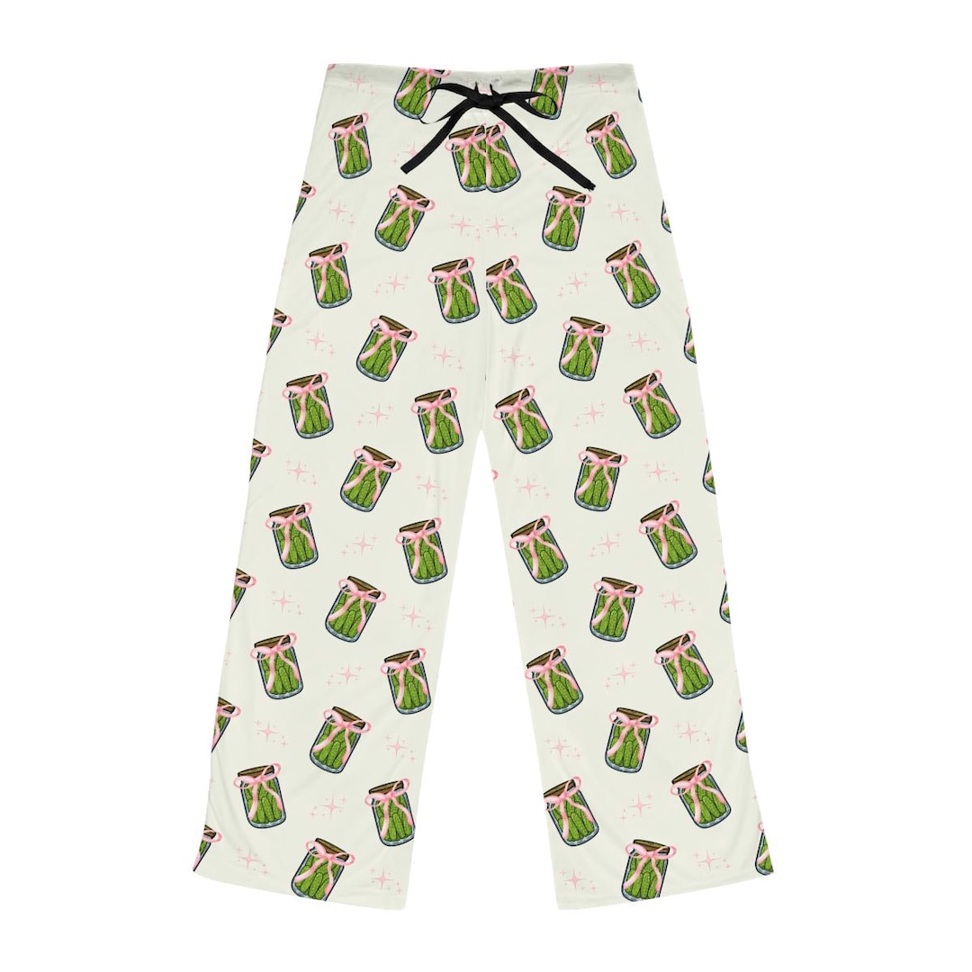 Pickle Pajama Pants, Pickle Lover Gift, Women's Loungewear, Cute Pajama ...