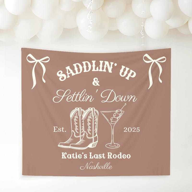 Saddle up Banners - Etsy