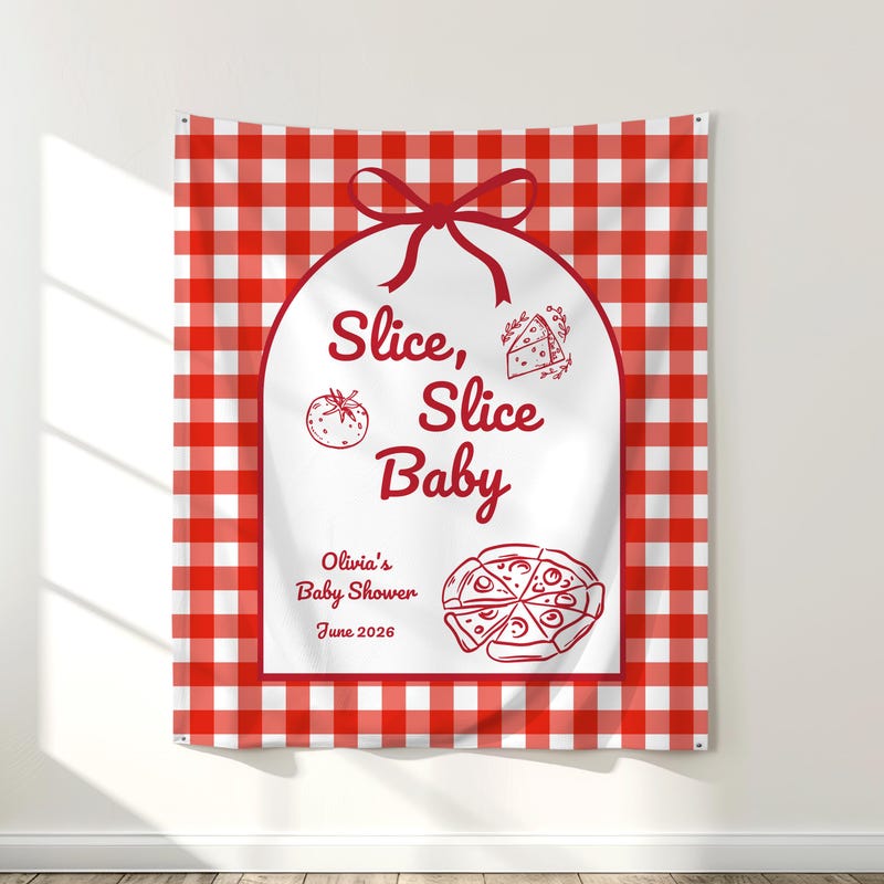 Personalized Pizza Banner - Etsy