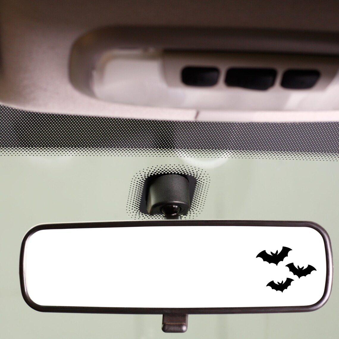 Bat Decal, Halloween Car Decal, Bat Bumper Sticker, Spooky Mirror ...
