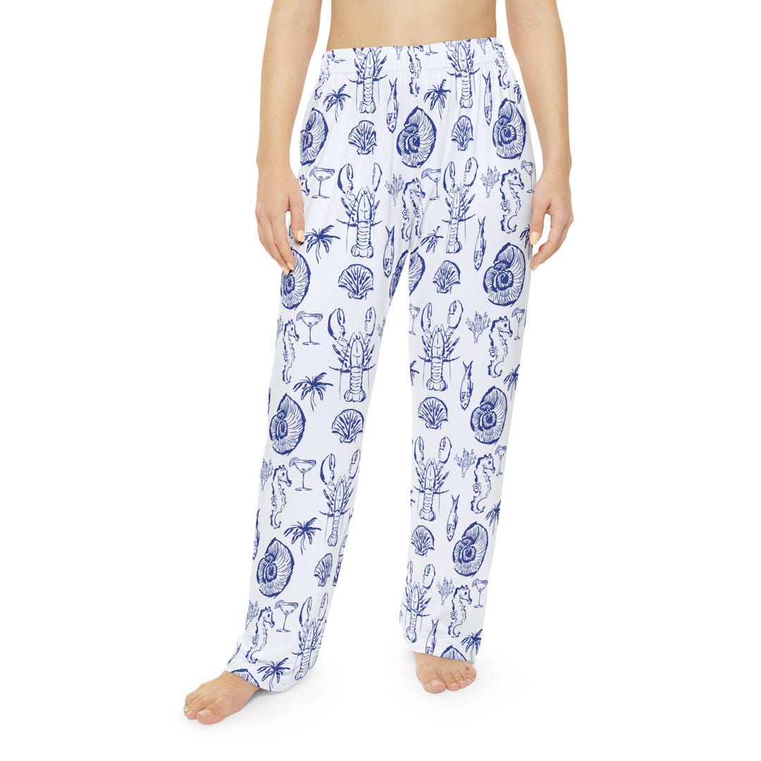 Coastal Pajama Pants for Women, Womens Loungewear, Pajama Bottoms for ...
