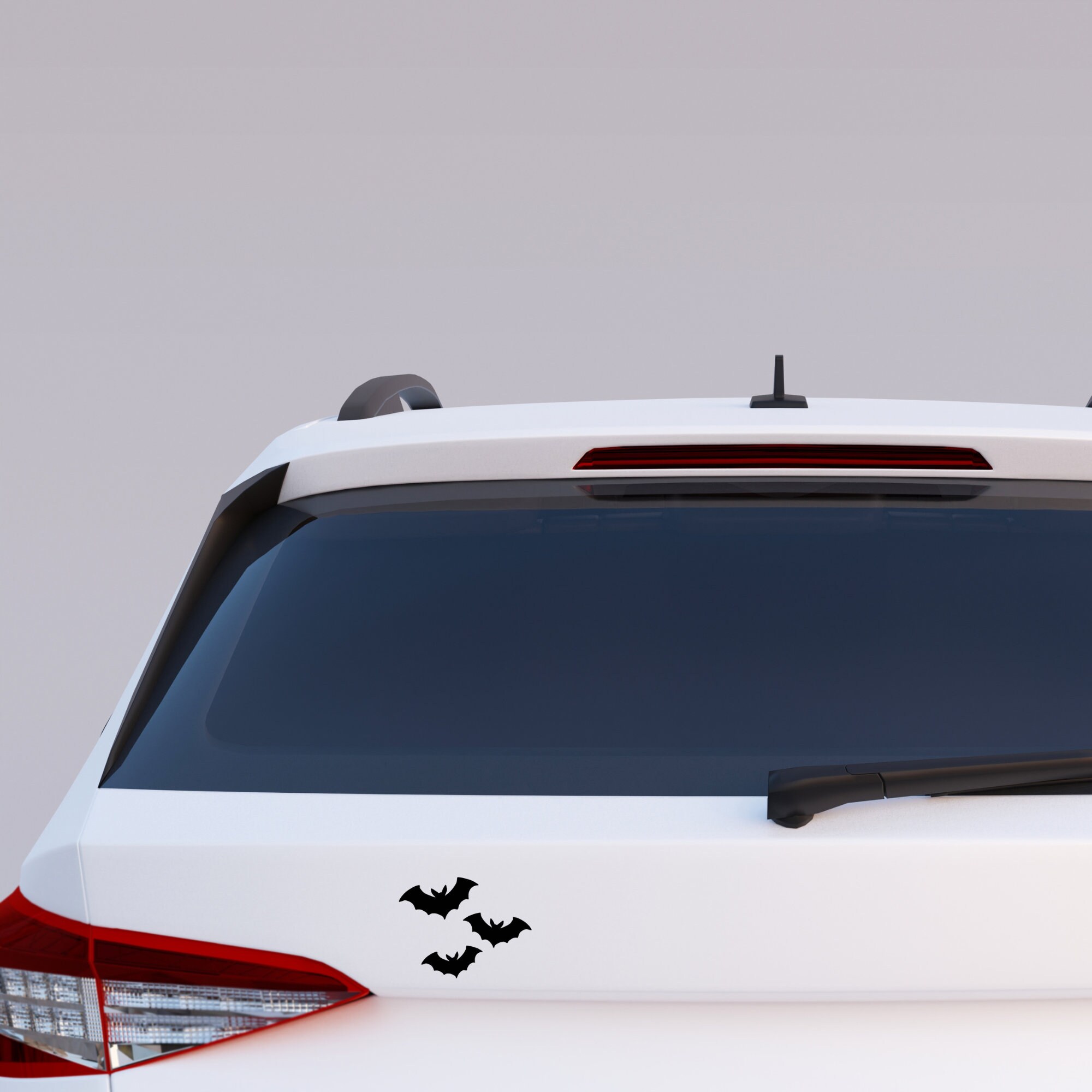 Bat Decal, Halloween Car Decal, Bat Bumper Sticker, Spooky Mirror ...